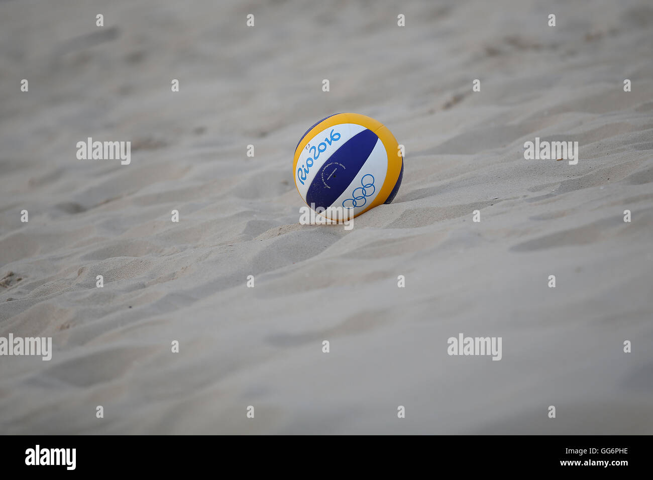 Official beach volleyball ball Stock Photo - Alamy
