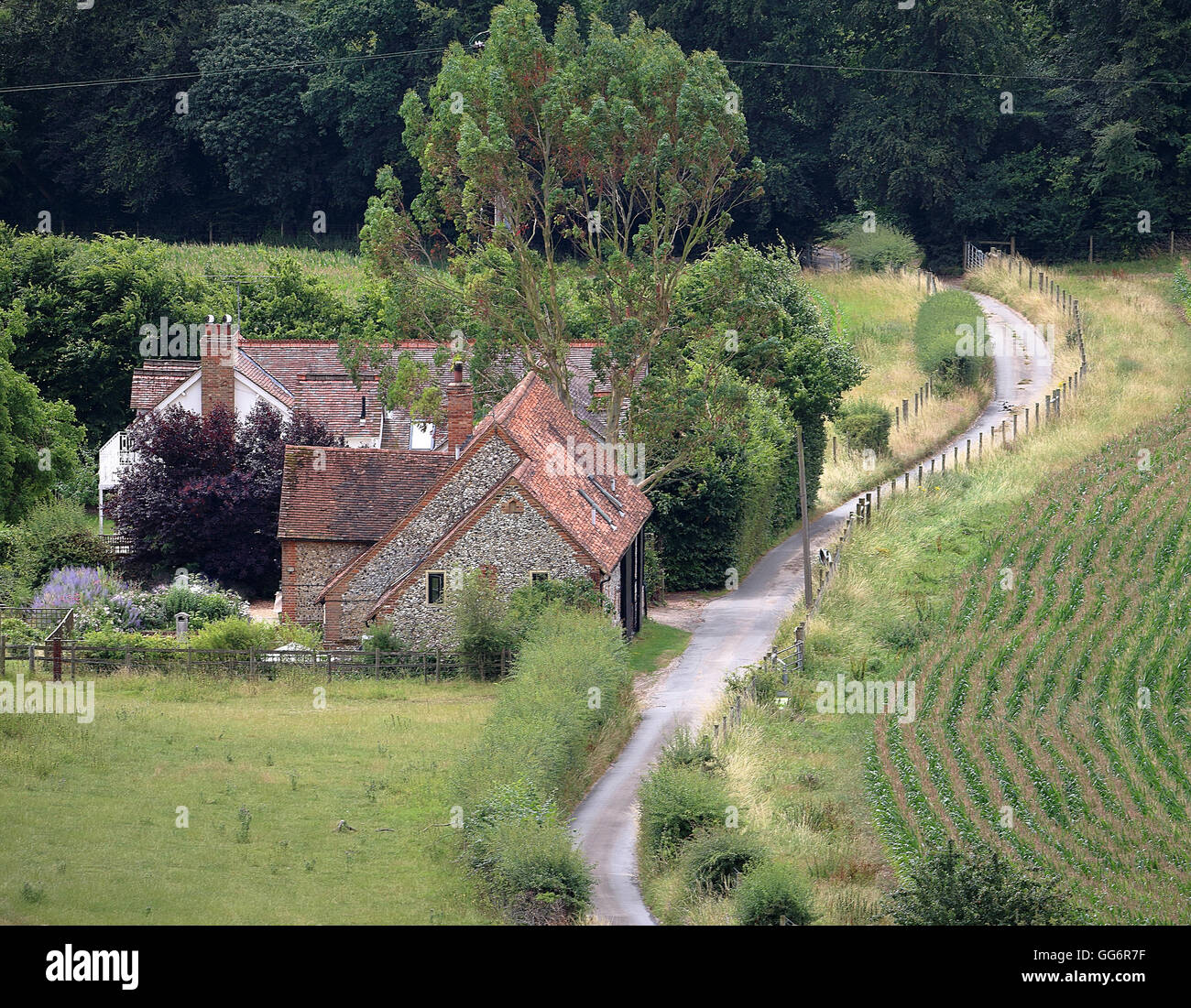 Chiltern landscape in oxfordshire hi-res stock photography and images ...