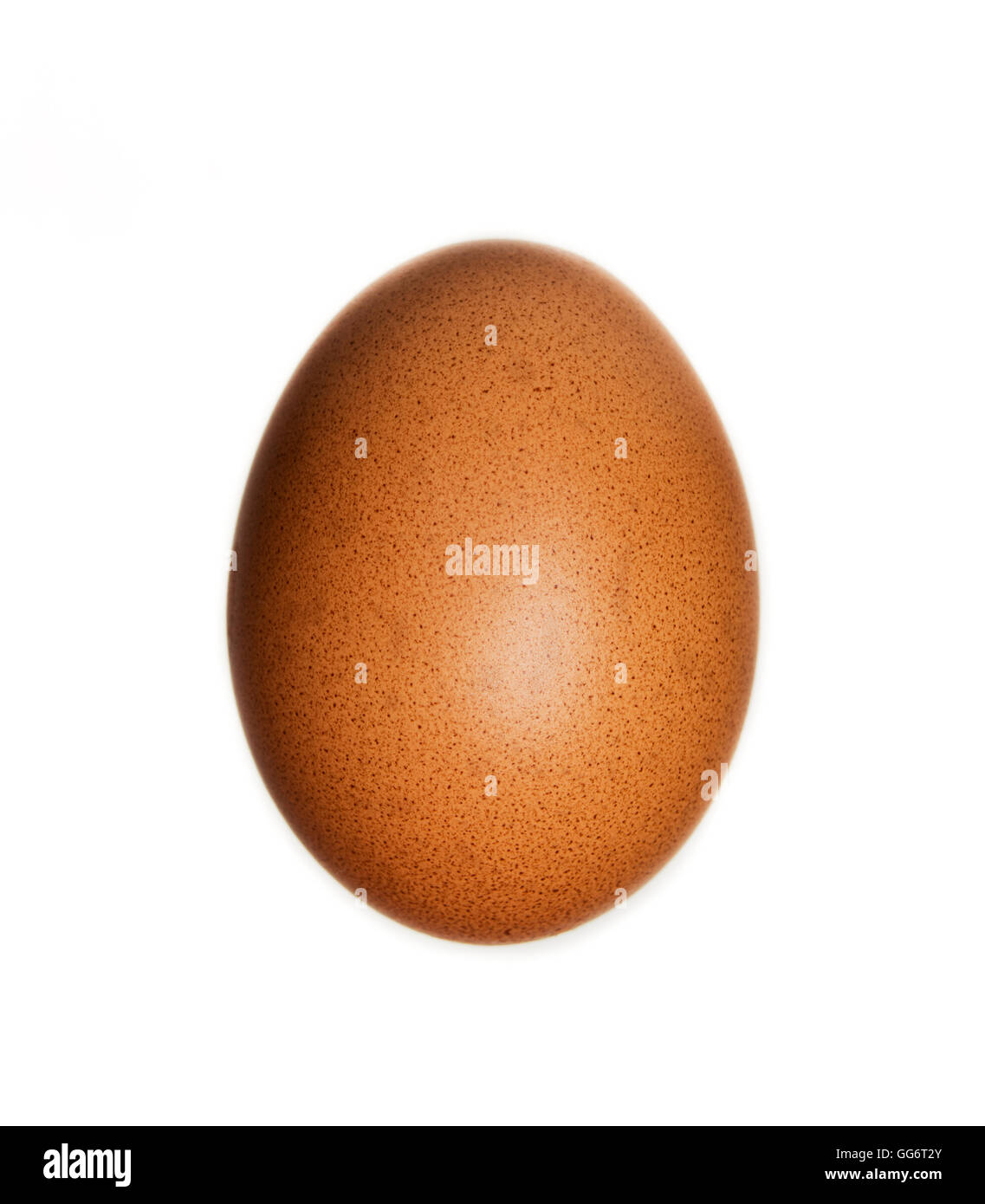 red hen egg isolated on white background Stock Photo - Alamy