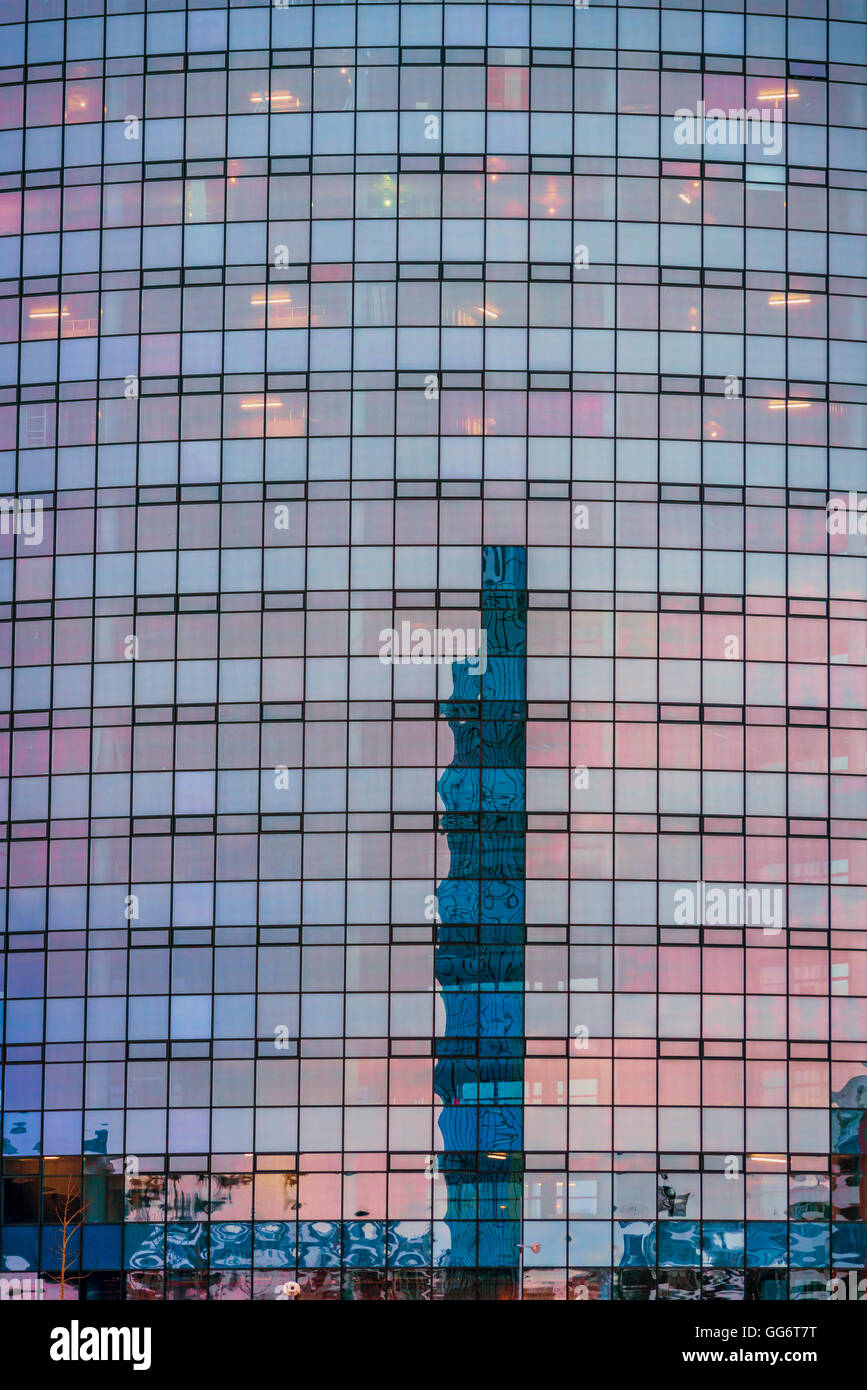 Glass reflection building in hi-res stock photography and images - Alamy