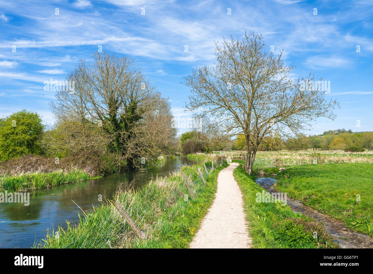 River Itchen Fishing Stock Photos & River Itchen Fishing Stock Images ...