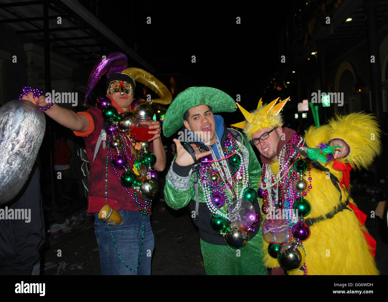 Mardi gras costumes hi-res stock photography and images - Alamy