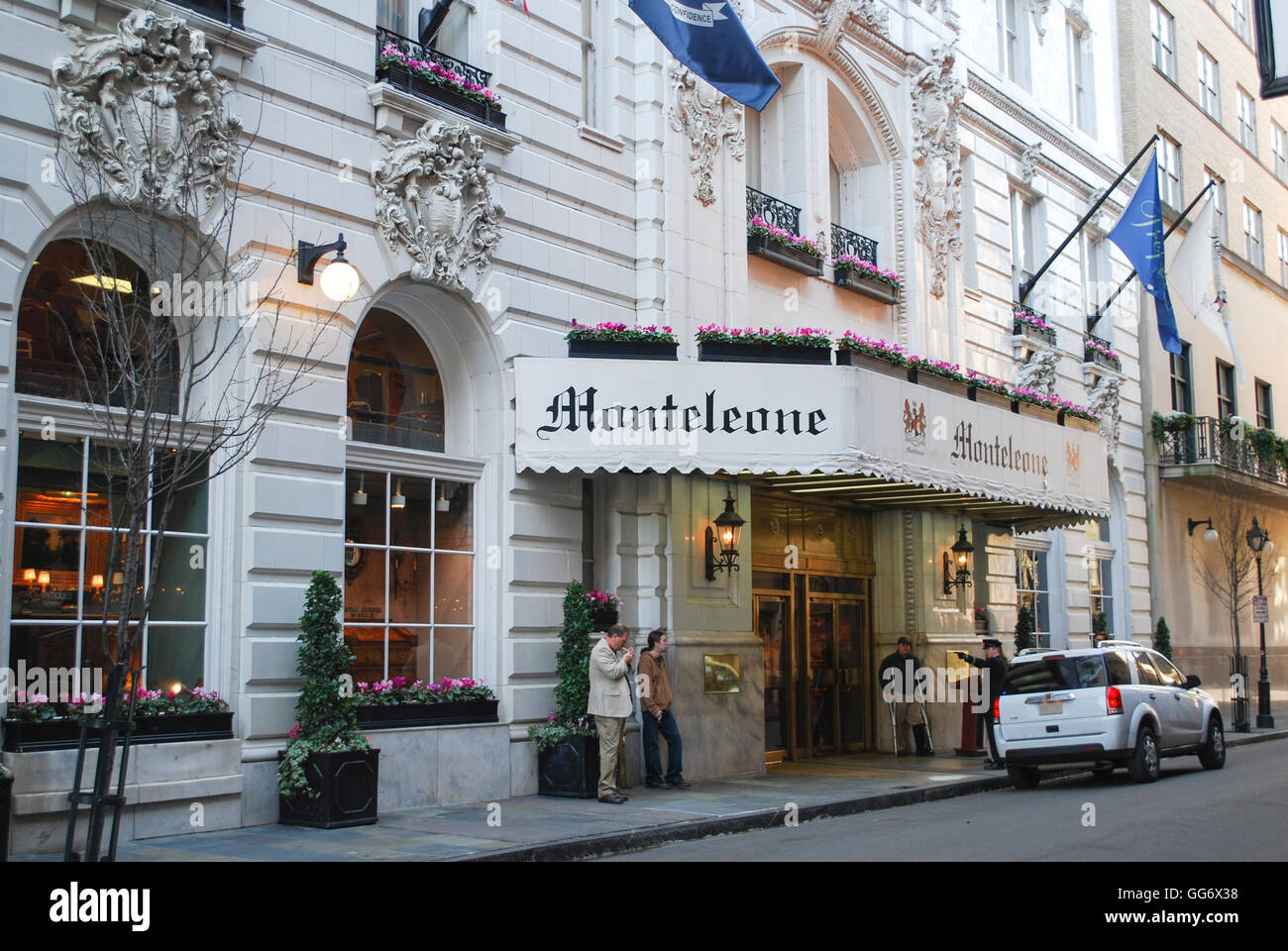 Hotel Monteleone entrance in New Orleans Louisiana United States of ...