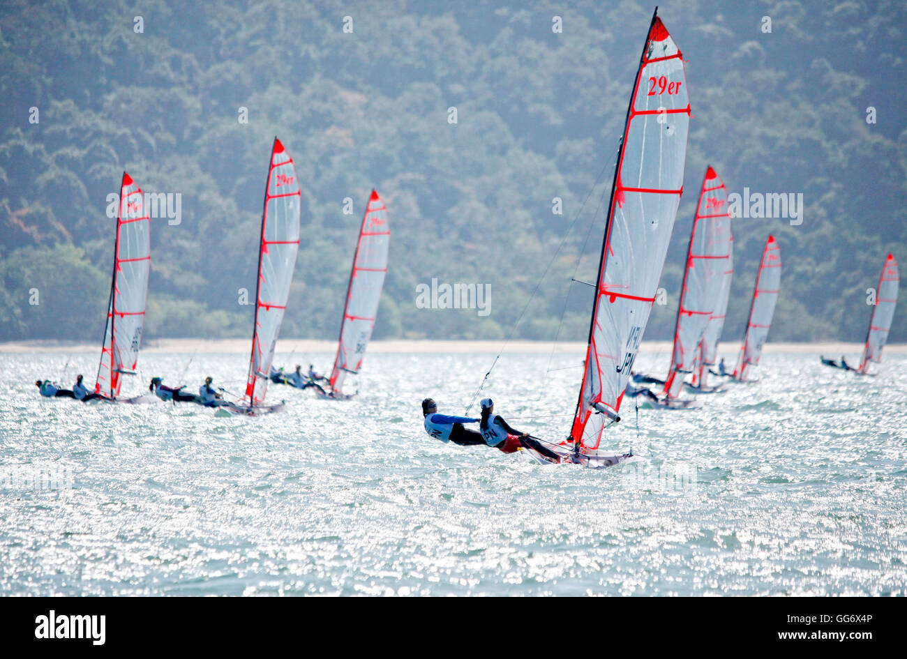 29er women fleet day5 hi-res stock photography and images - Alamy