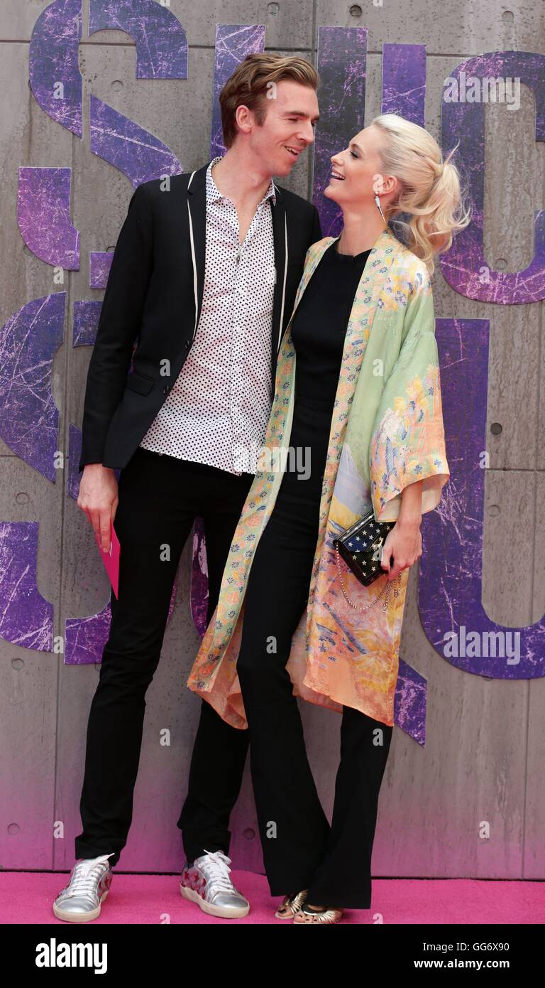 Poppy Delevingne and her husband James Cook during the European ...