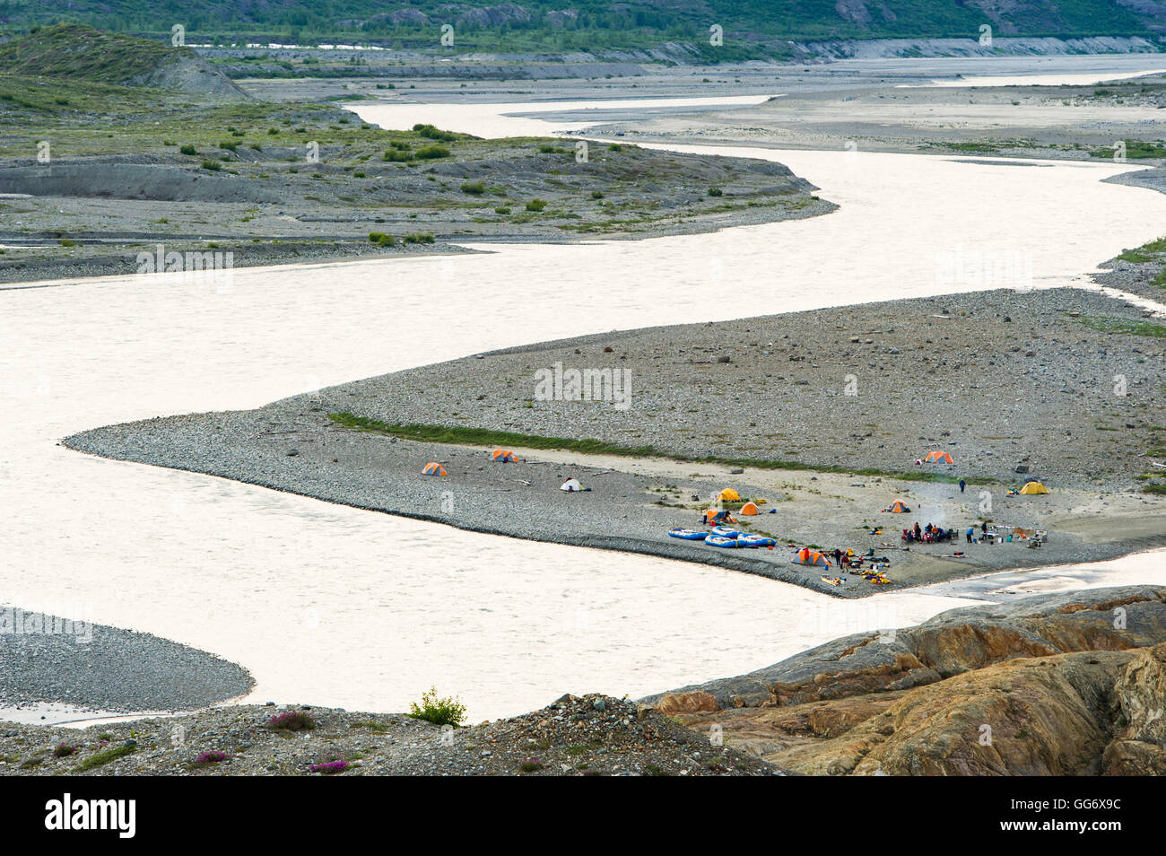 Yukon river camp hi-res stock photography and images - Alamy