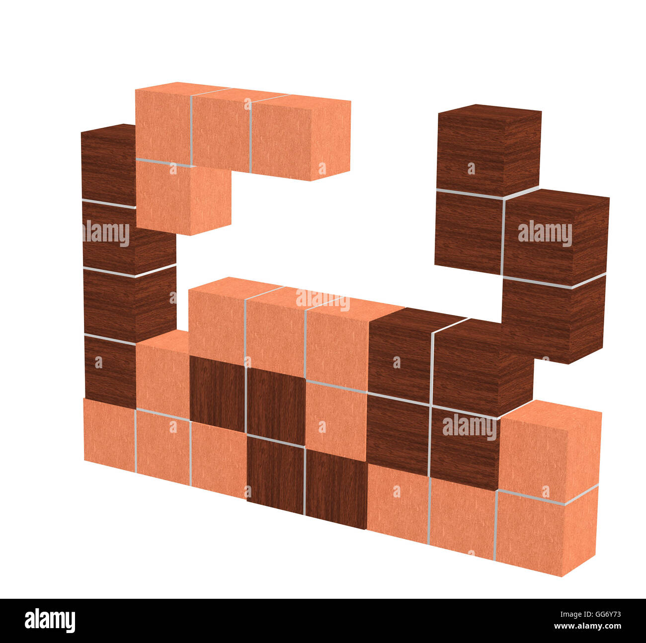 Tetris shapes hi-res stock photography and images - Alamy
