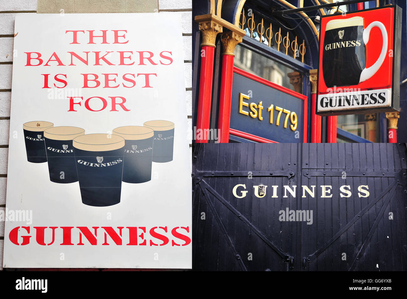 Images of Guinness branding and signs Stock Photo - Alamy