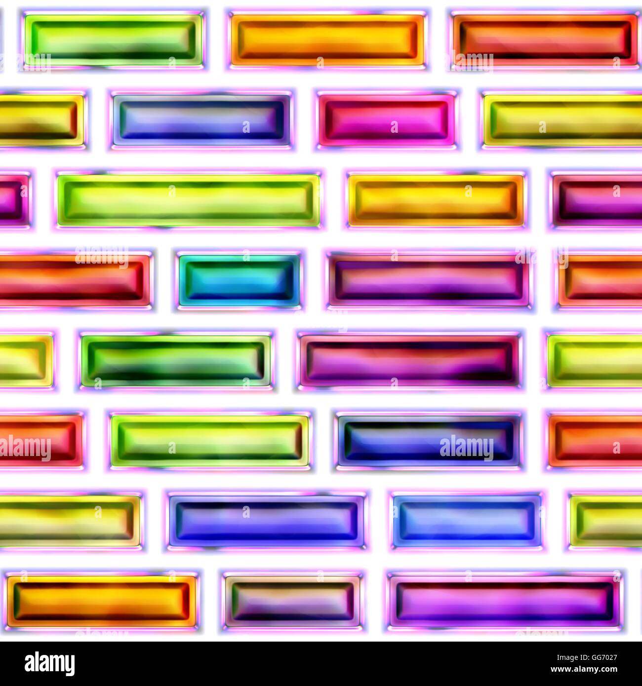 Seamless texture of abstract bright shiny 3D illustration Stock Photo ...