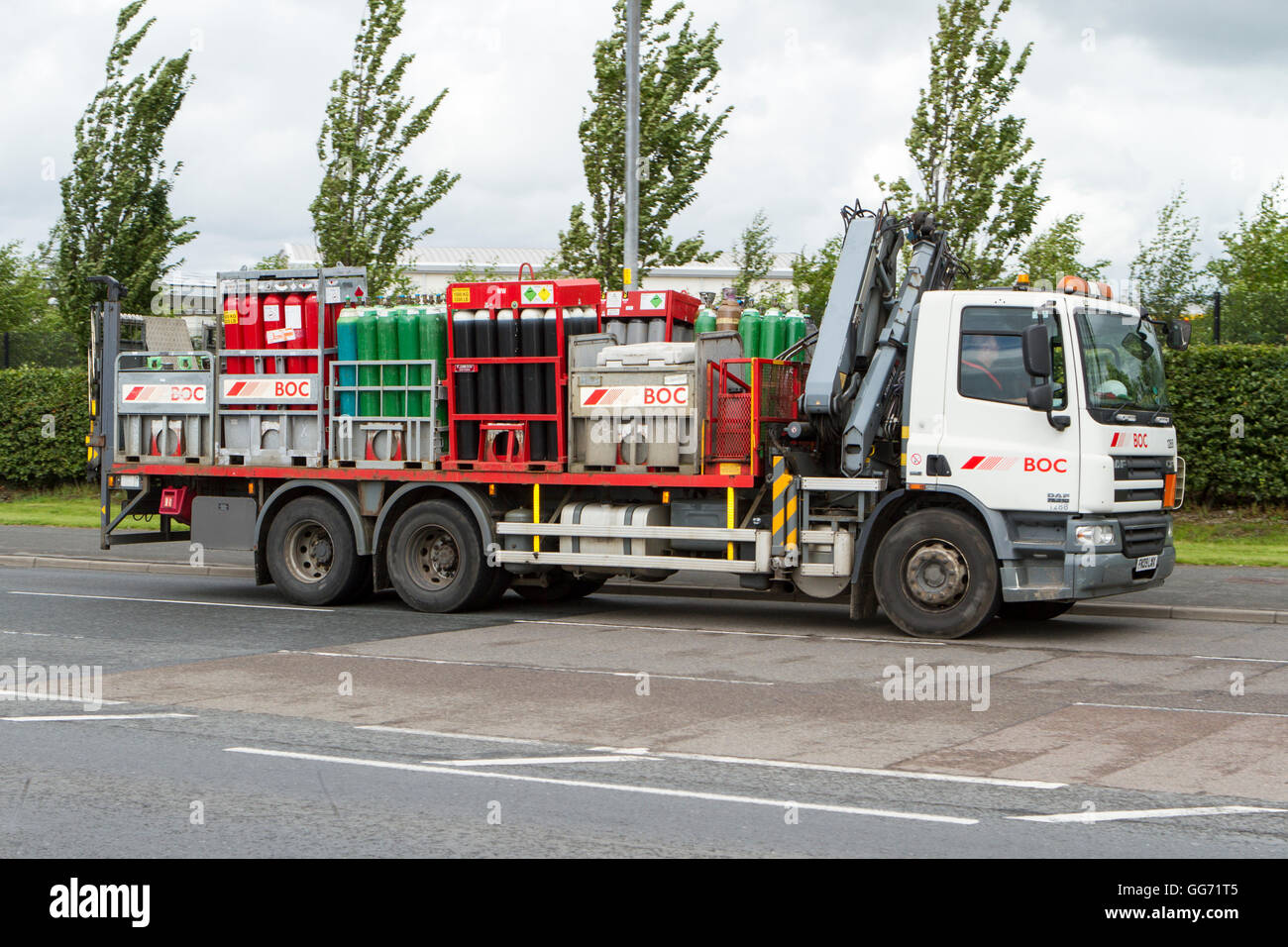 Boc Lorry High Resolution Stock Photography and Images - Alamy