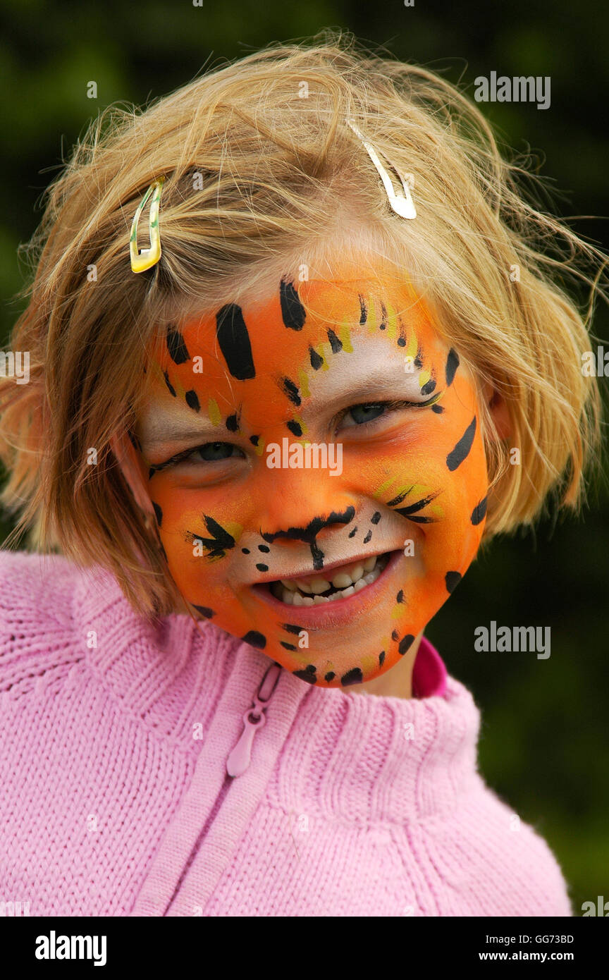 Tigger Face Paint