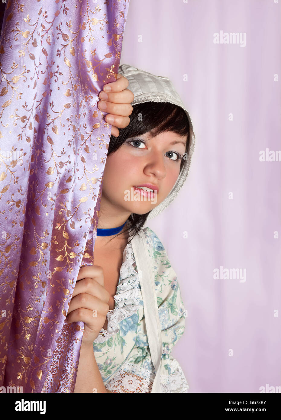 Virgo or Virgin, this photo is part of a series of twelve Zodiac signs ...