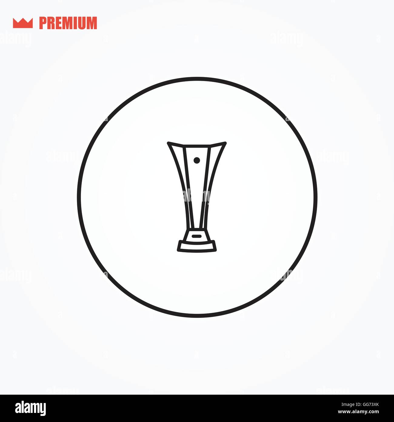 Winner trophy cup icon. Sport competition silhouette symbol Stock ... Winner trophy cup icon. Sport competition silhouette symbol Stock ...