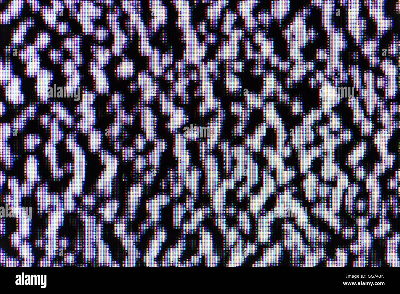 Led matrix background red color hi-res stock photography and images - Alamy