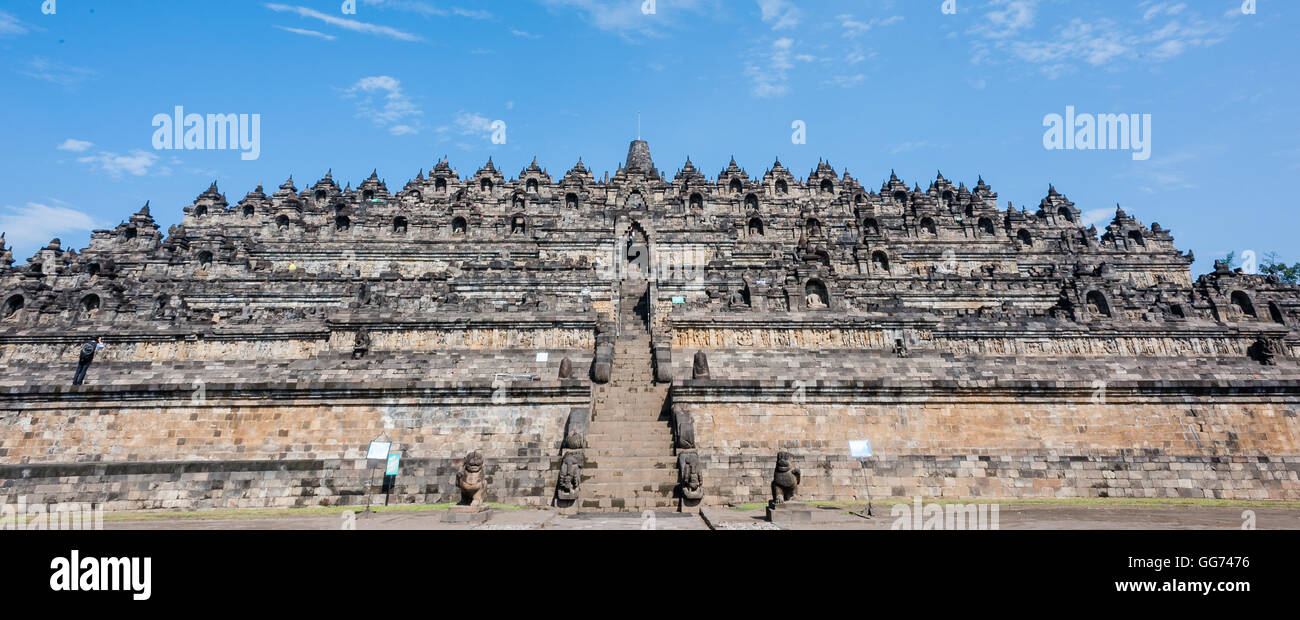 Borobudur Temple in Java, Indonesia Stock Photo - Alamy