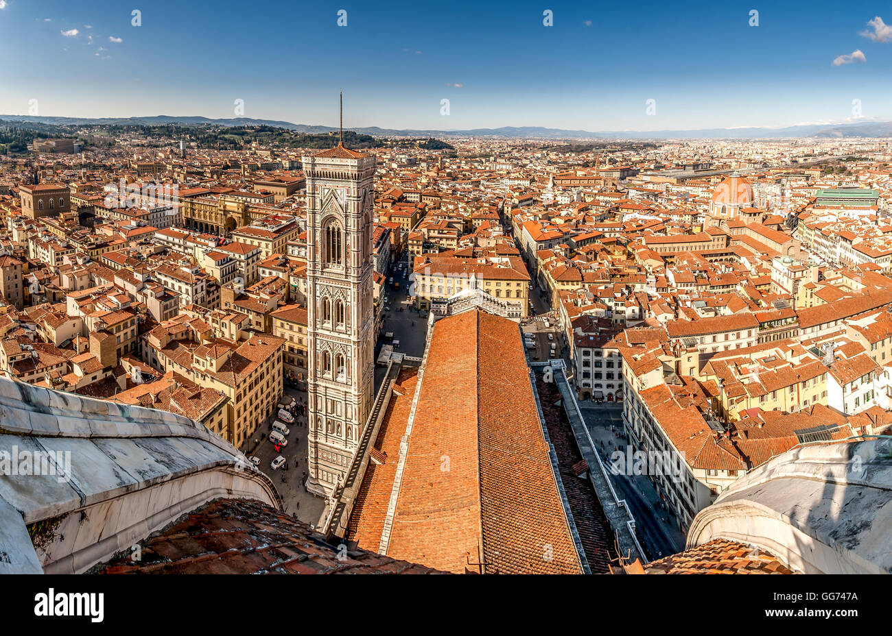 A view across the city of Florence, Firenze, Italy Stock Photo - Alamy