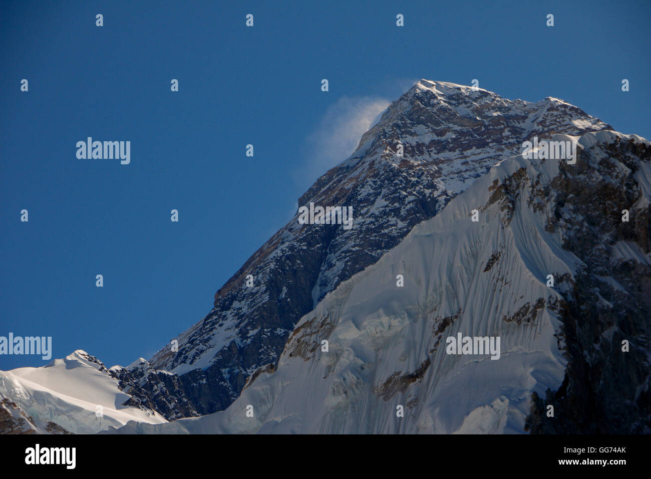 View mt everest from everest hi-res stock photography and images - Alamy
