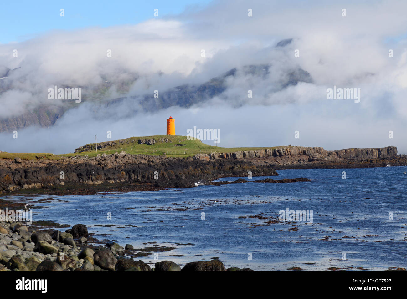 Vattarnes lighthouse iceland hi-res stock photography and images - Alamy
