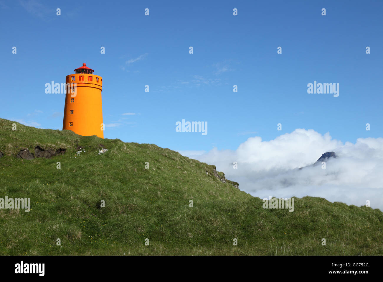 Vattarnes lighthouse iceland hi-res stock photography and images - Alamy