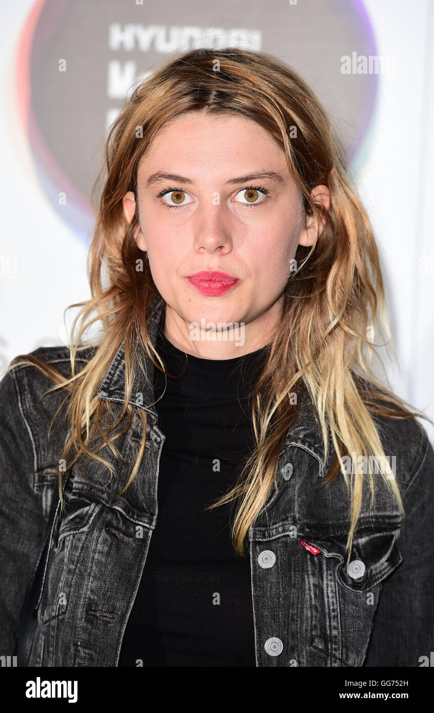 Ellie Rowsell of Wolf Alice attending the Hyundai Mercury Music Prize ...