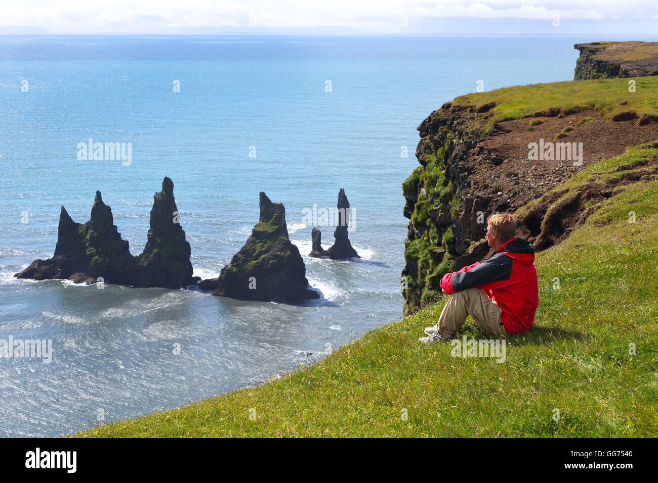 Reynisdrangar pillars hi-res stock photography and images - Alamy