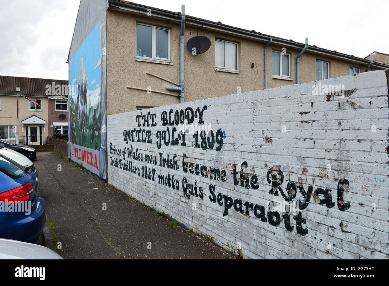 Graffiti, wall art and murals, Belfast Stock Photo - Alamy