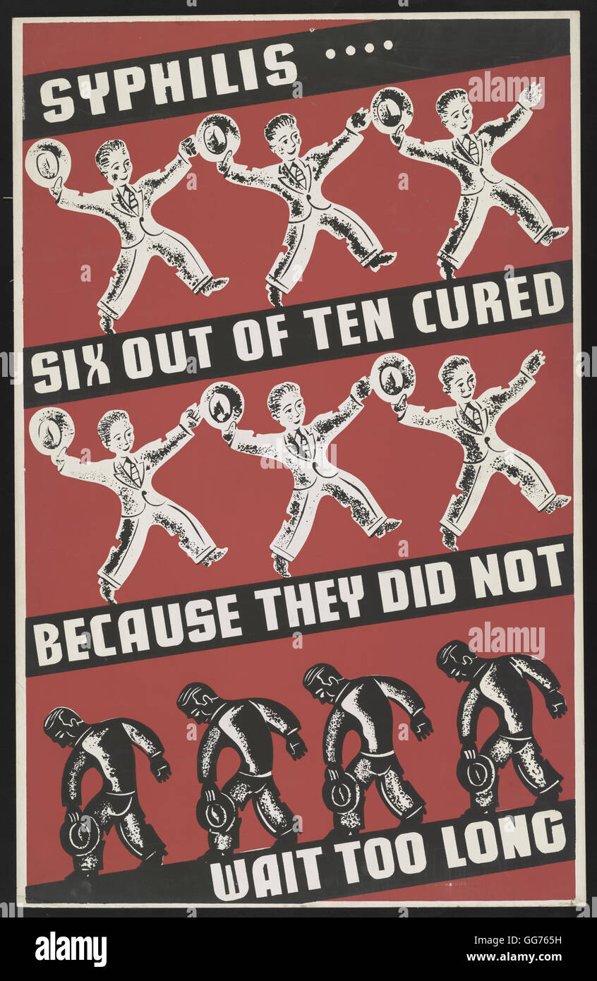 Syphilis poster hi-res stock photography and images - Alamy