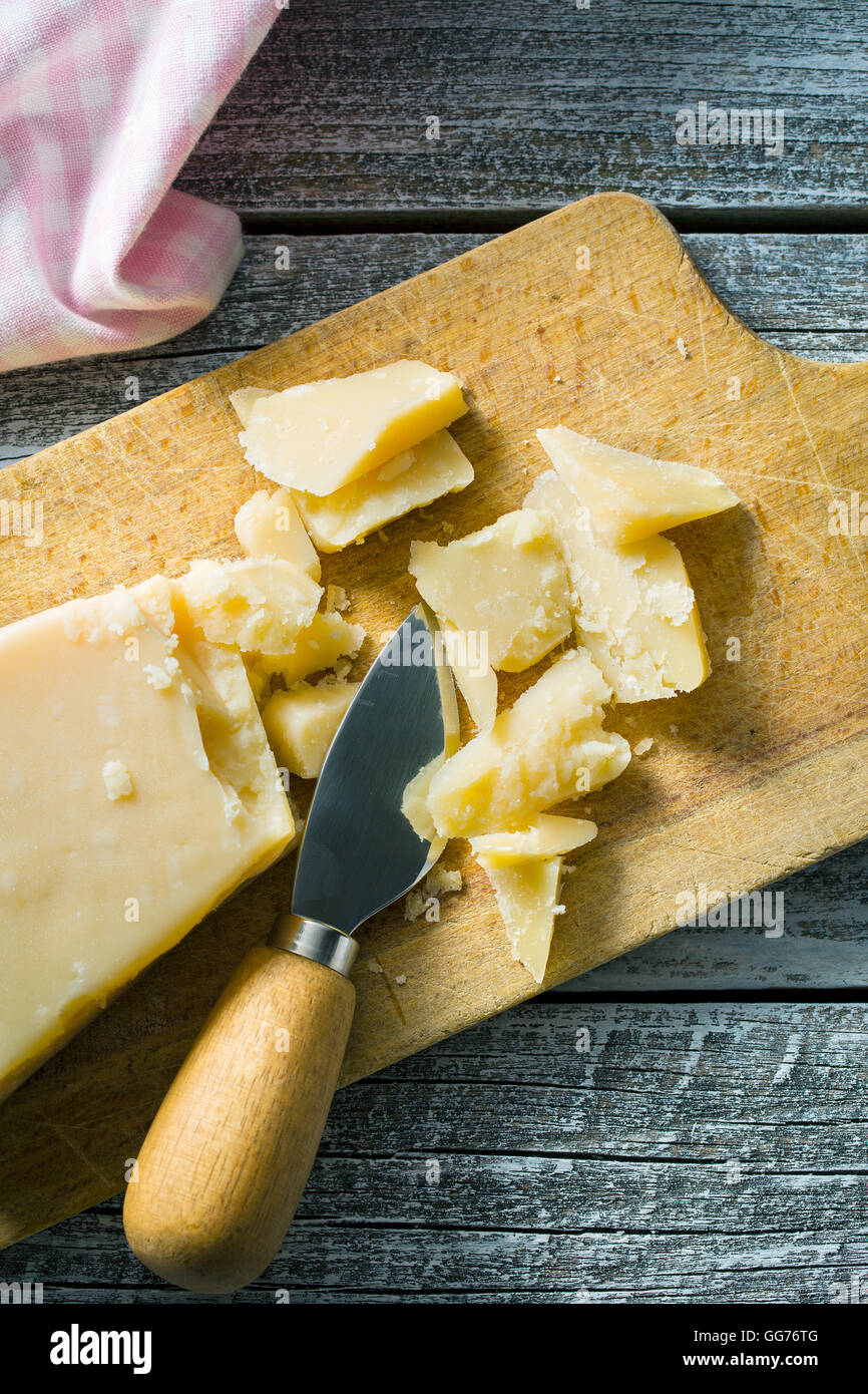 Parmesan cheese knife hi-res stock photography and images - Alamy