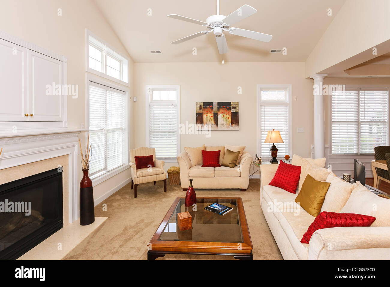 Modern home interior Stock Photo - Alamy