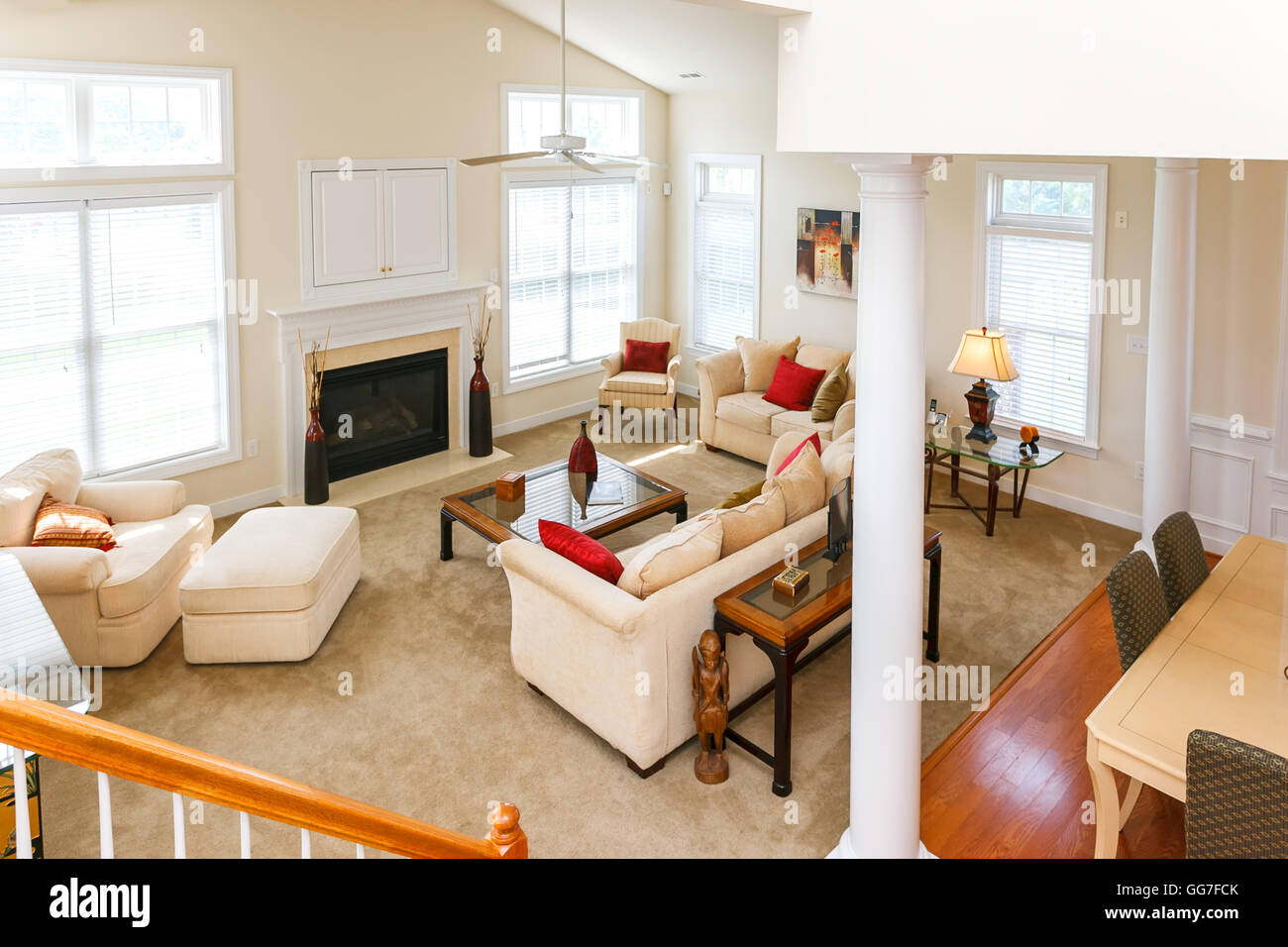 Modern home interior Stock Photo - Alamy
