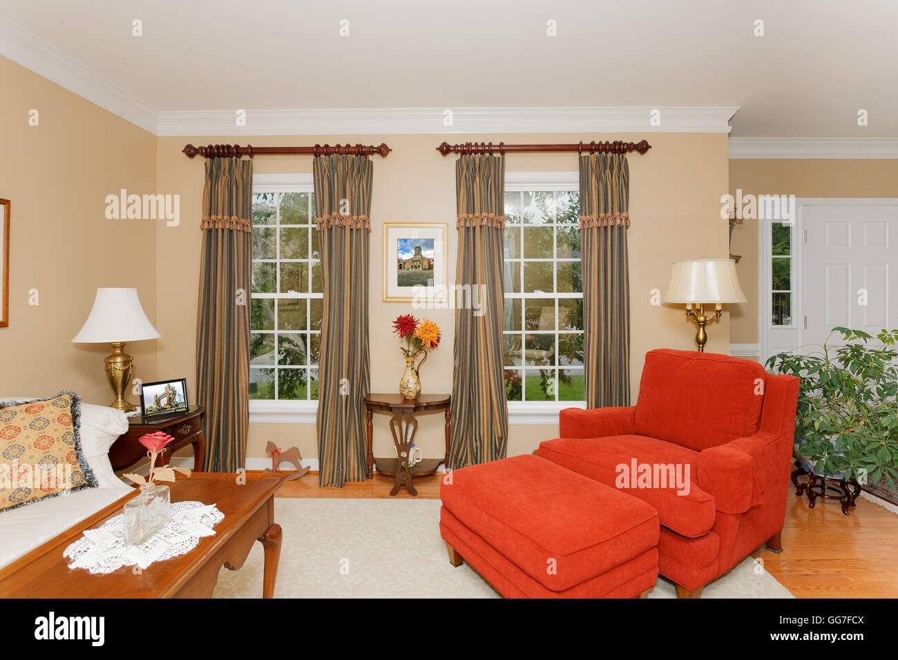 Modern home interior Stock Photo - Alamy