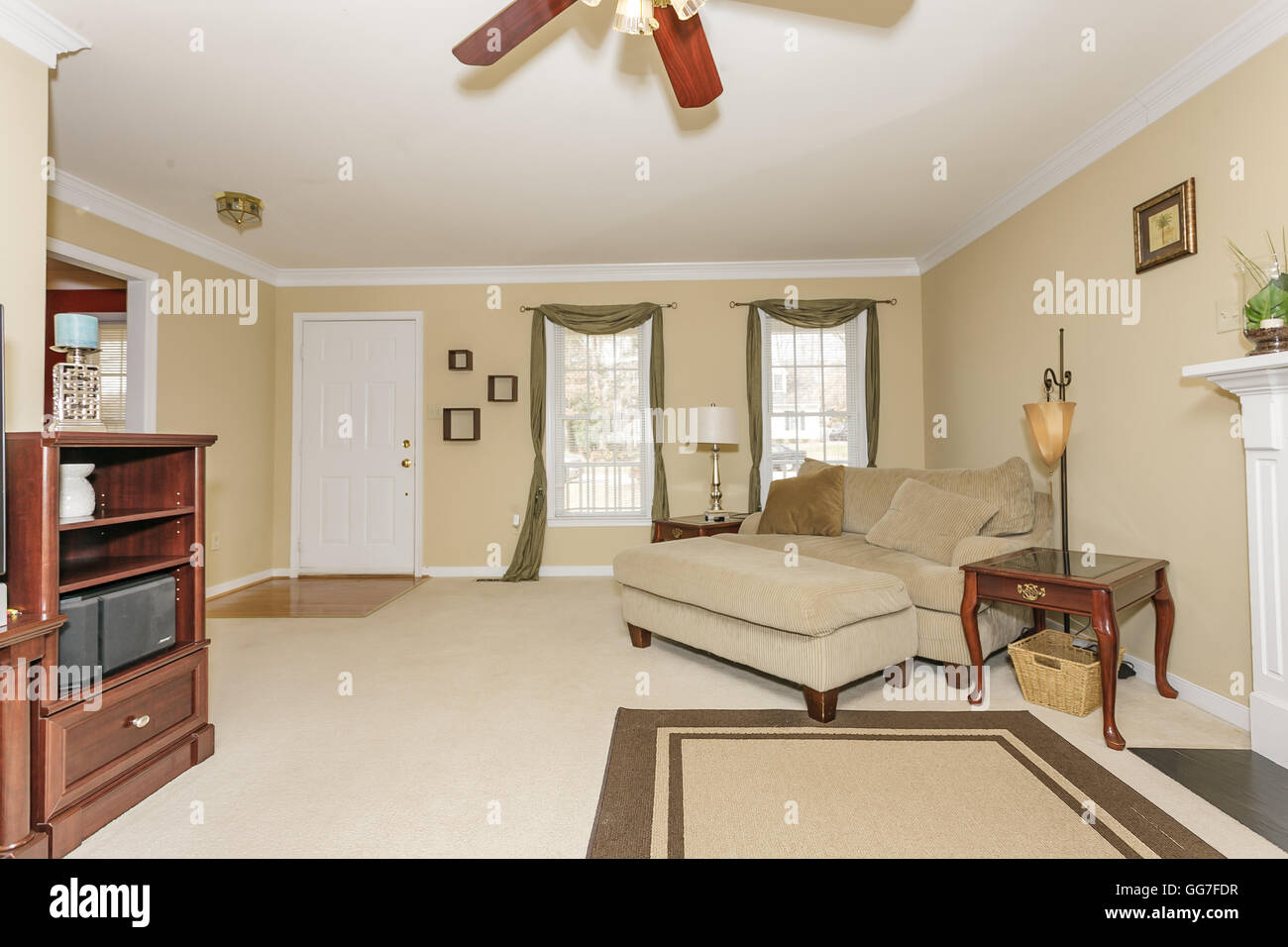 Modern home interior Stock Photo - Alamy