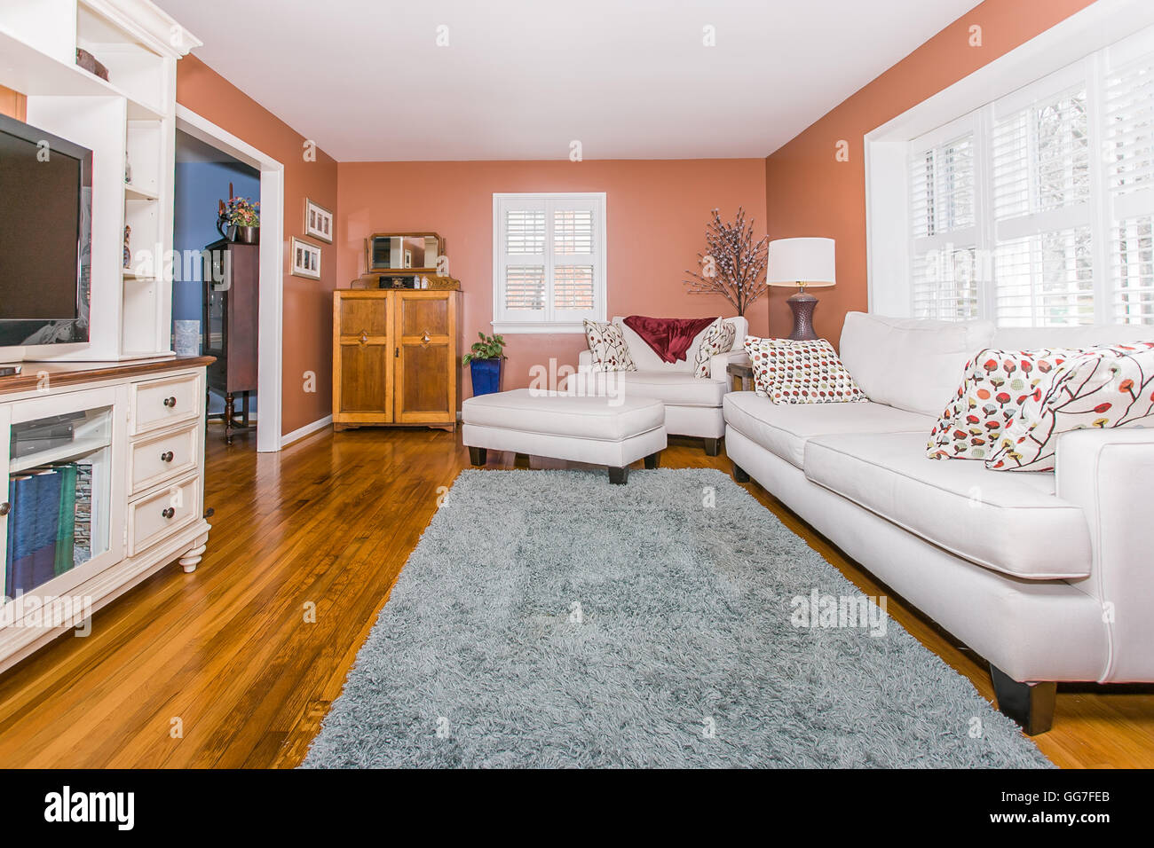 Modern home interior Stock Photo - Alamy