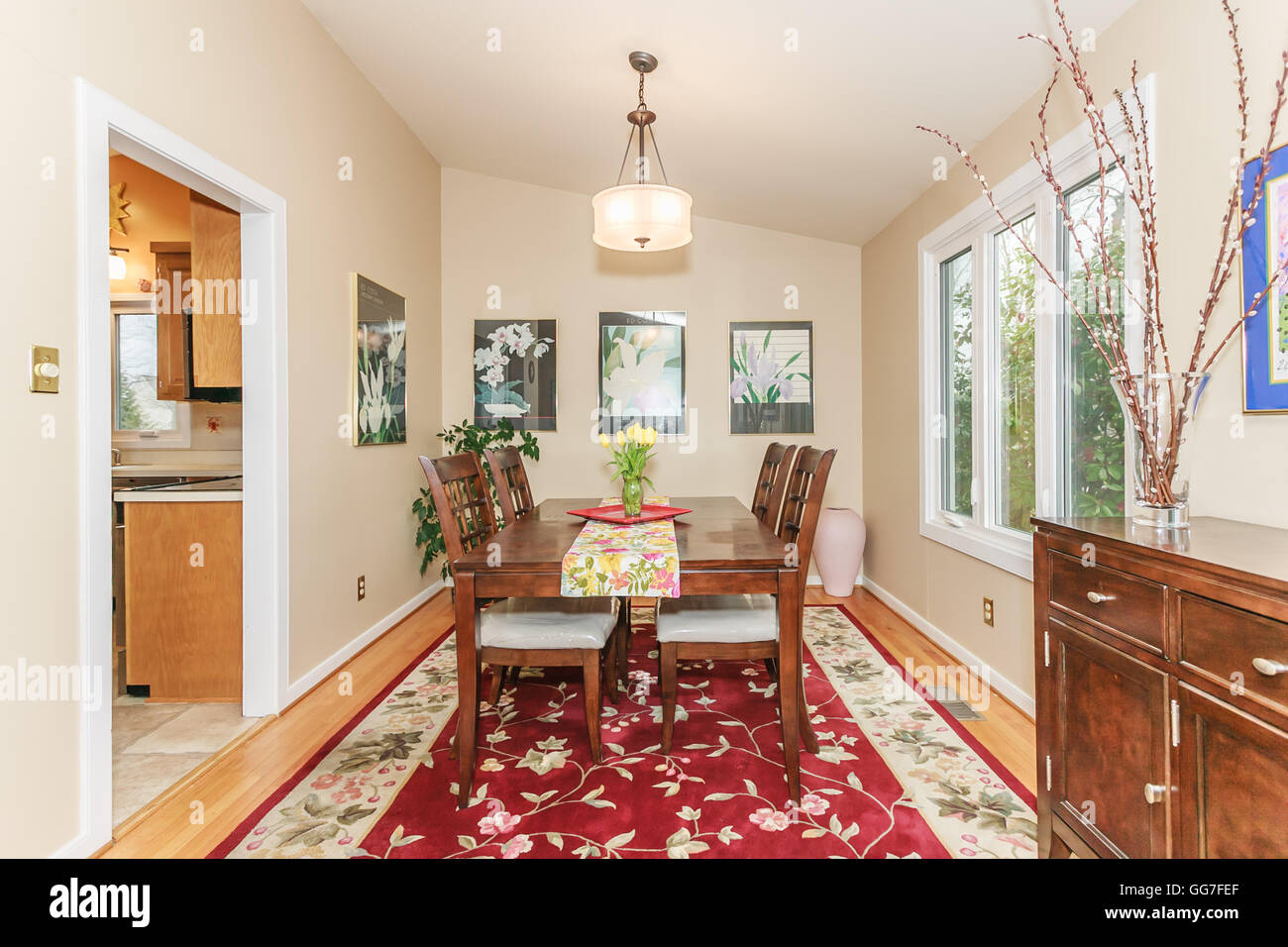 Modern home interior Stock Photo - Alamy