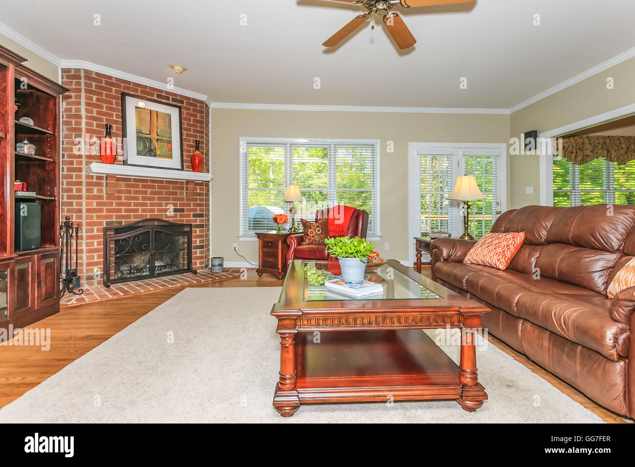 Modern home interior Stock Photo - Alamy
