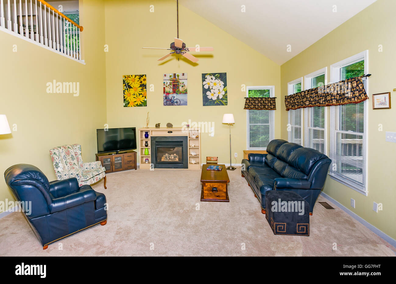 Typical American House Interior