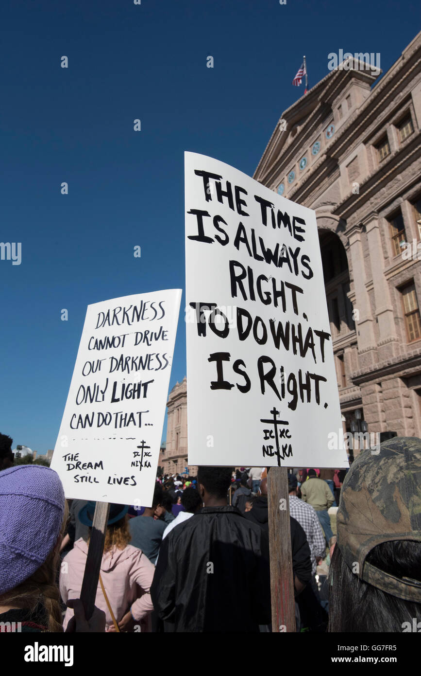 Mlk sign hi-res stock photography and images - Alamy