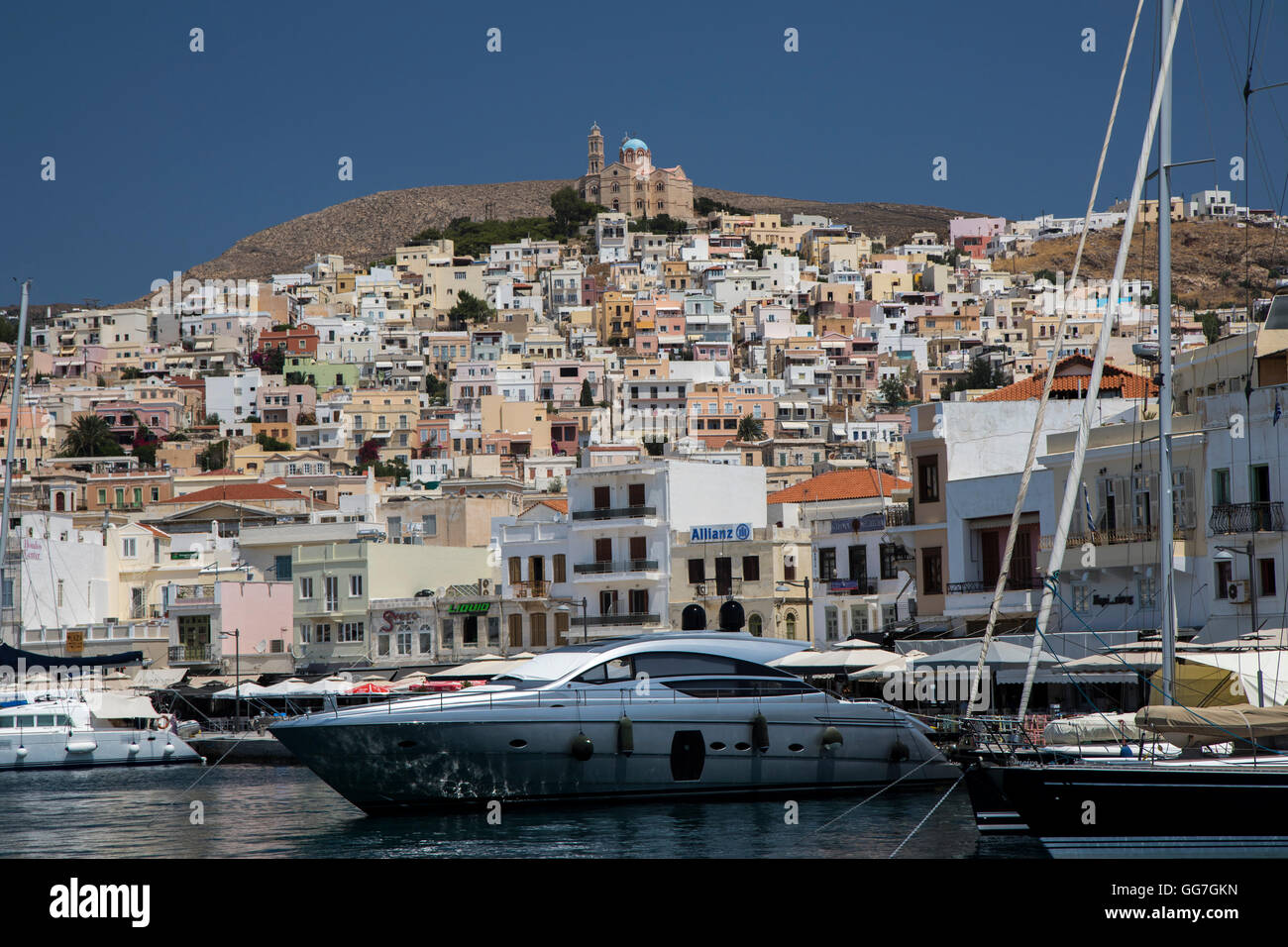 Finikas beach syros hi-res stock photography and images - Alamy