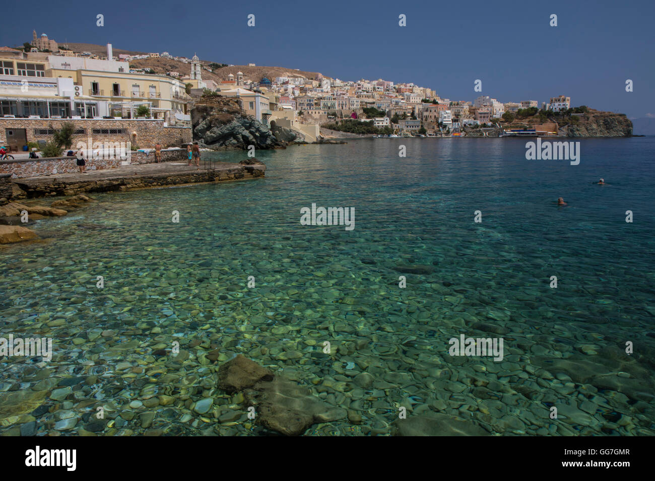 Finikas beach syros hi-res stock photography and images - Alamy
