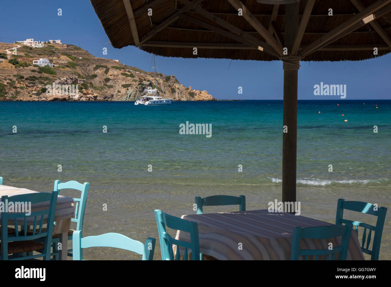Finikas beach syros hi-res stock photography and images - Alamy