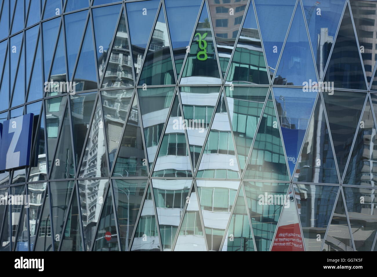 reflection building glass pattern Stock Photo - Alamy