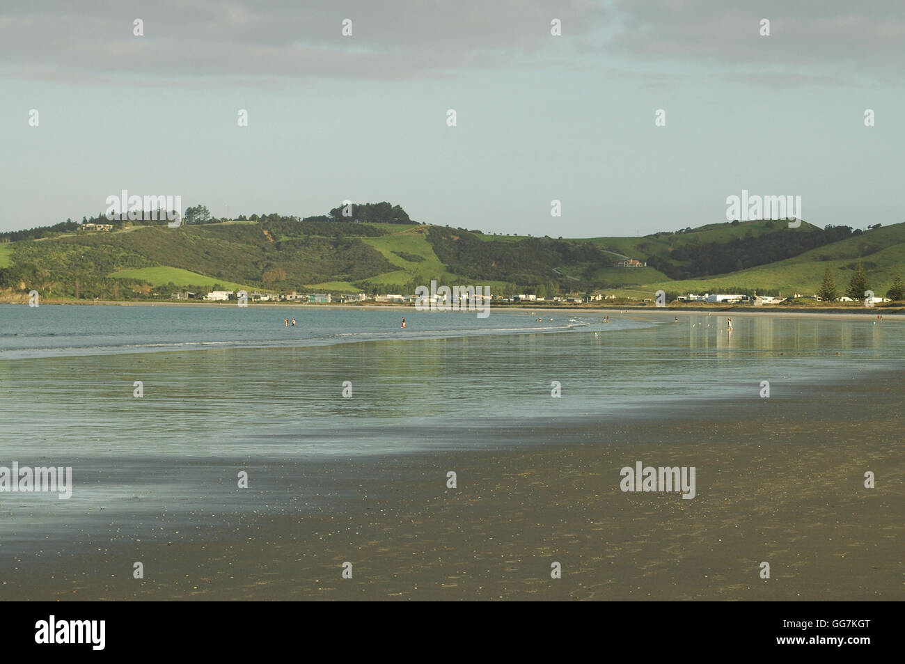 Omaha bay new zealand hi-res stock photography and images - Alamy