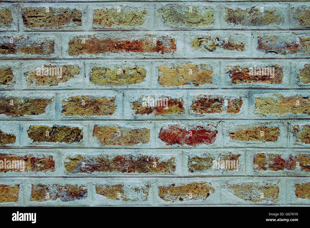 wall with colored bricks as a background Stock Photo - Alamy