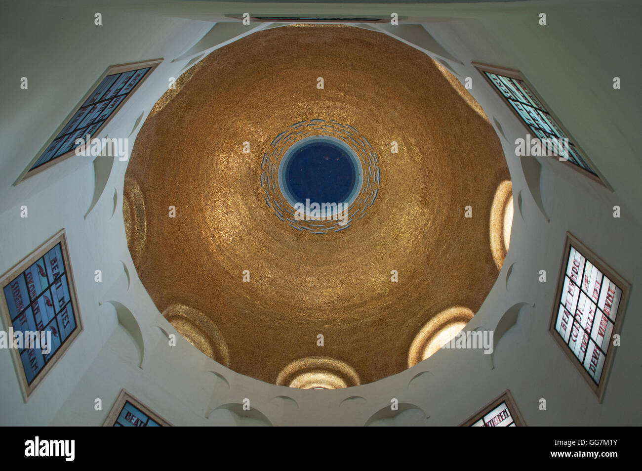 Israel: the Chapel at Mount of the Beatitudes, a Roman Catholic church ...