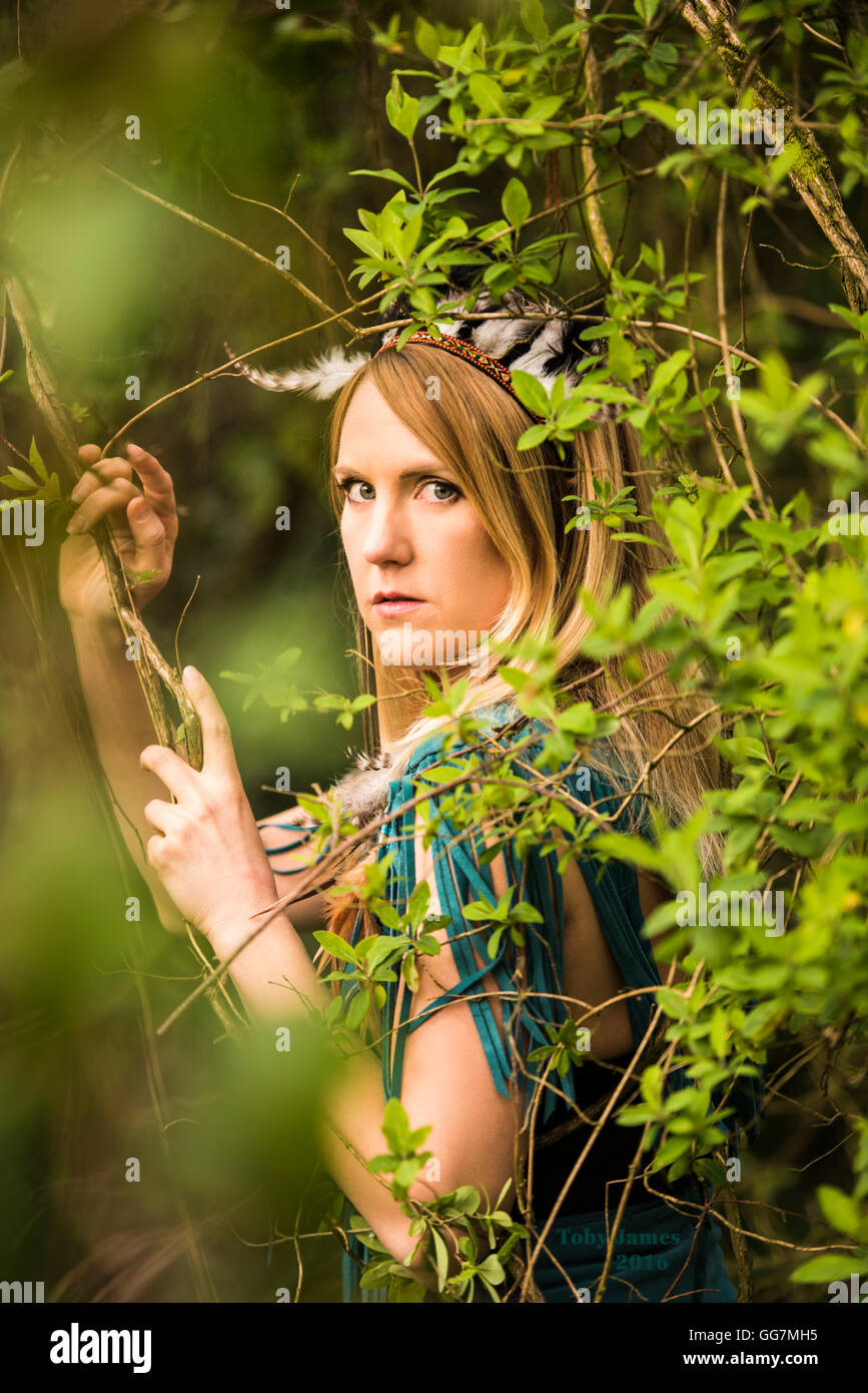 Indian squaw hi-res stock photography and images - Alamy