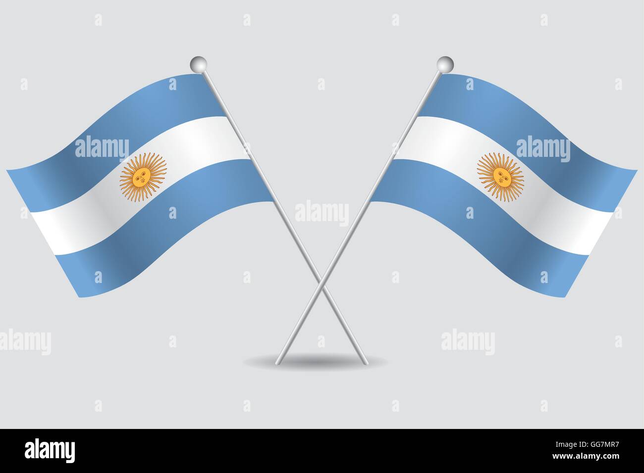 Banner flag argentina colorful Stock Vector Images - Alamy