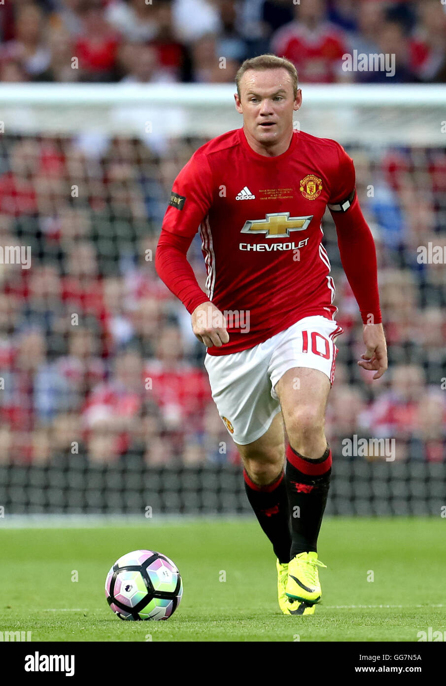 Manchester United's Wayne Rooney during Wayne Rooney's Testimonial at ...