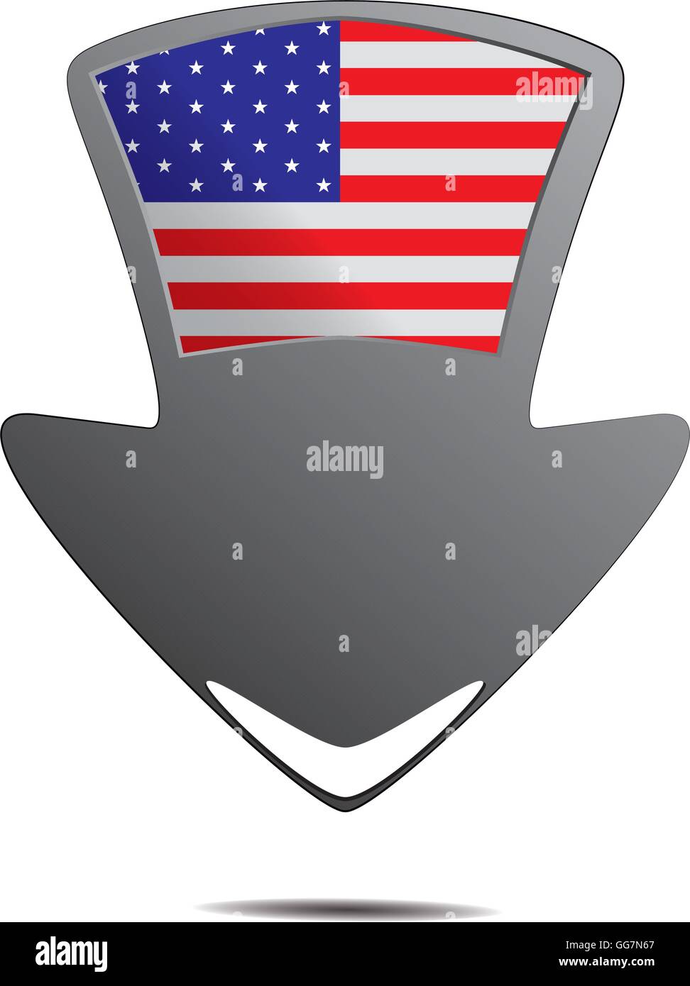 Amercia map Stock Vector Images - Alamy