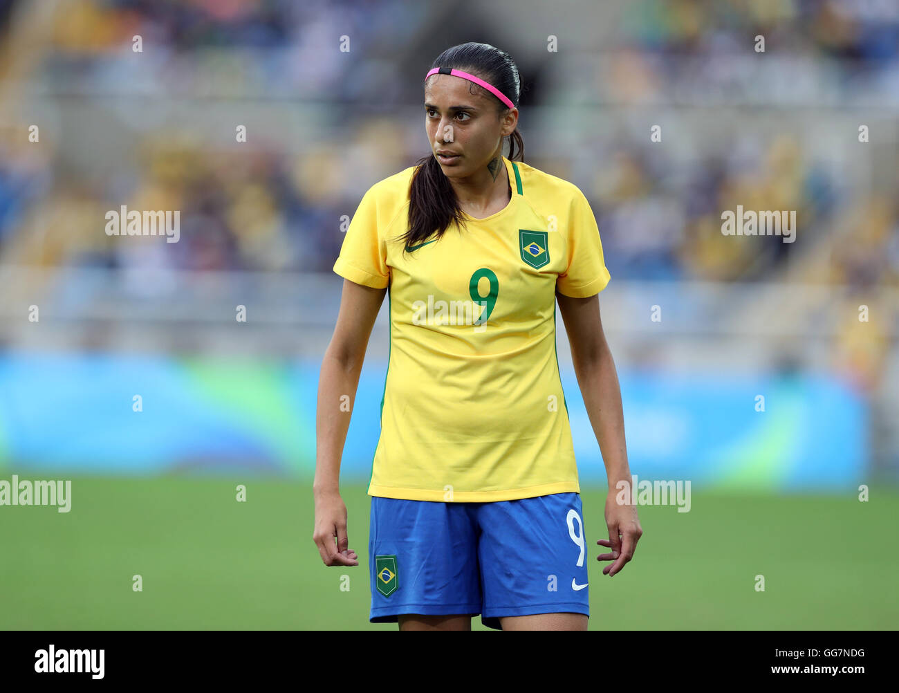Brazil's Andressa Alves during the Women's First Round - Group E match ...