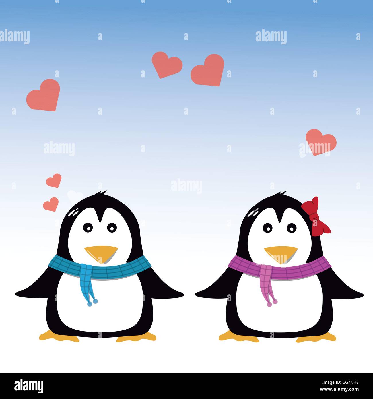 Tiny penguins Stock Vector Images - Alamy